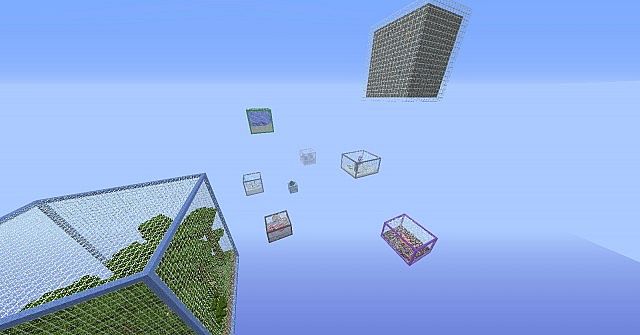 Survive the Skycubes aka Skycube Survival Minecraft Map