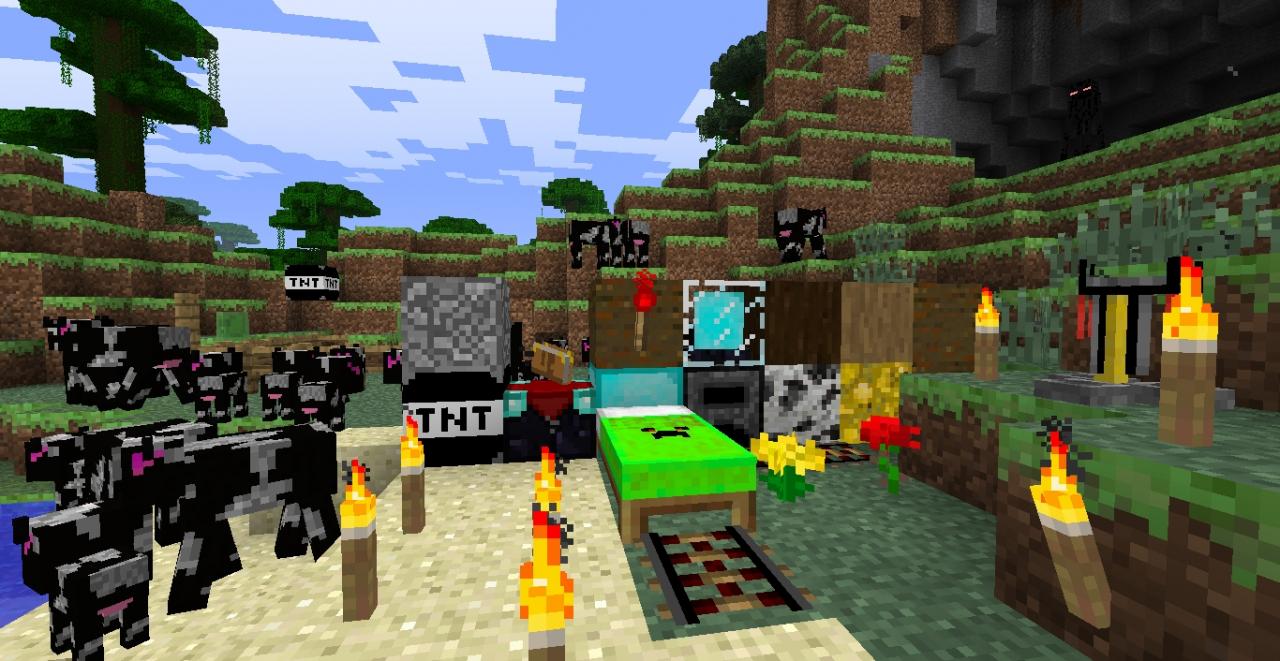 TNT craft. Minecraft Texture Pack
