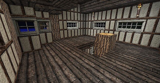 Corner-Style House Minecraft Map