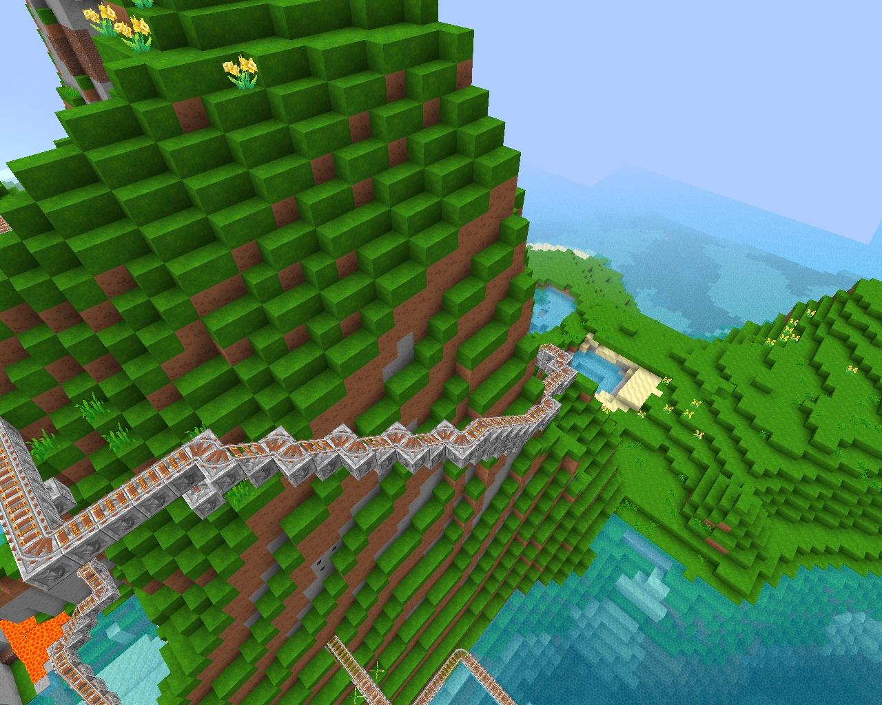 Epic Roller Coaster! Minecraft Map