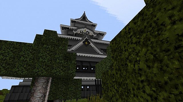 Matsumoto Castle of Japan Minecraft Map