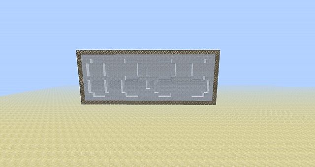 In-Game Clock Minecraft Map