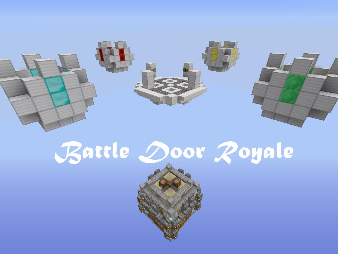 ~ Mini_PvP - Battle Door Royale ~ Minecraft Map