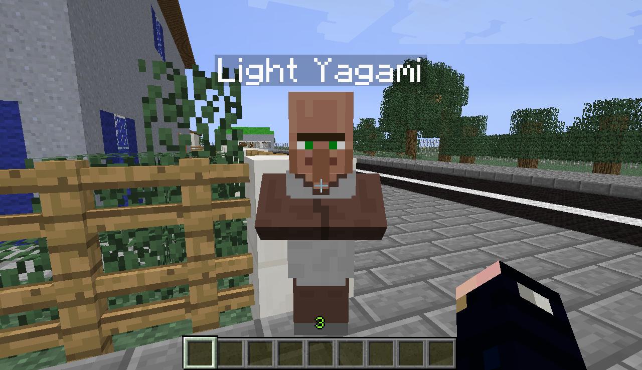 Mine Note (Death Note) Minecraft Map