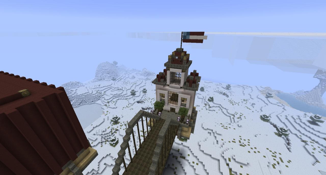 Columbia City with skylines Minecraft Map