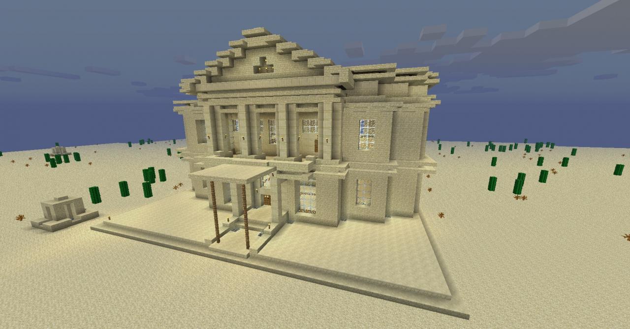 Sand Senate Structure Minecraft Map