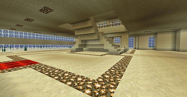 Sand Senate Structure Minecraft Map