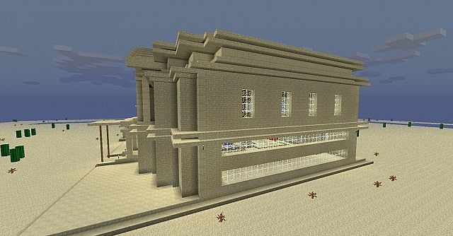 Sand Senate Structure Minecraft Map