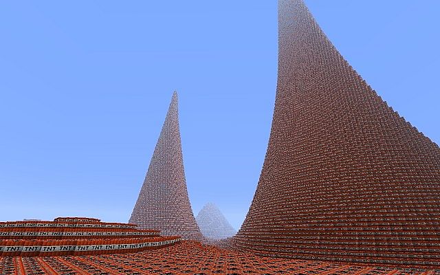 TNT World![Update1.2] (Now with villages and more mountains!) Minecraft Map