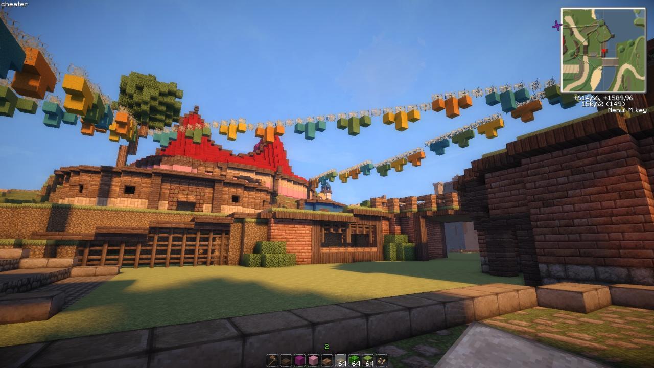 Project Hyrule Presents: Skyloft (WIP) Minecraft Map