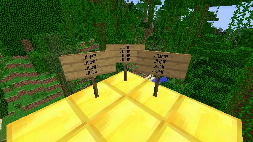 PARKOUR MAP (updated mini game) Minecraft Map