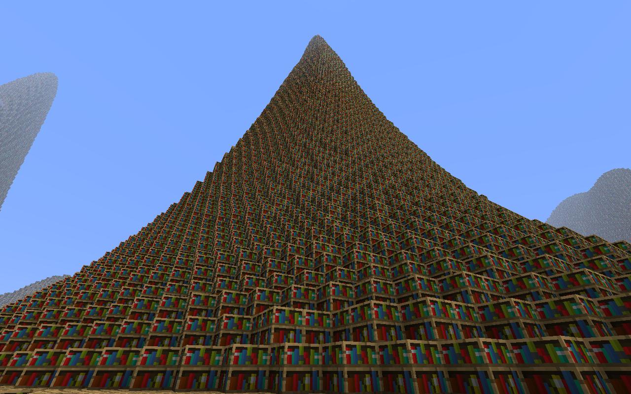 The World Library [Biggest Library In World} Minecraft Map