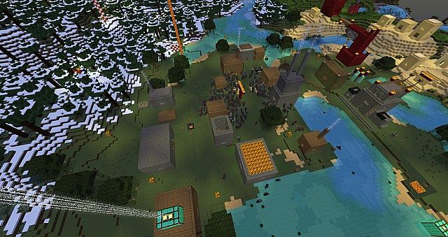 Singleplayer World Minecraft Map