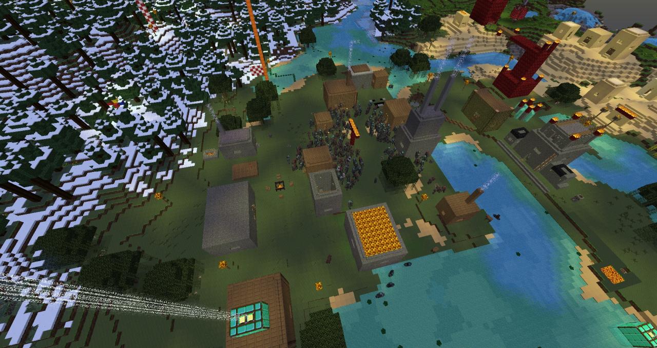 Singleplayer World Minecraft Map