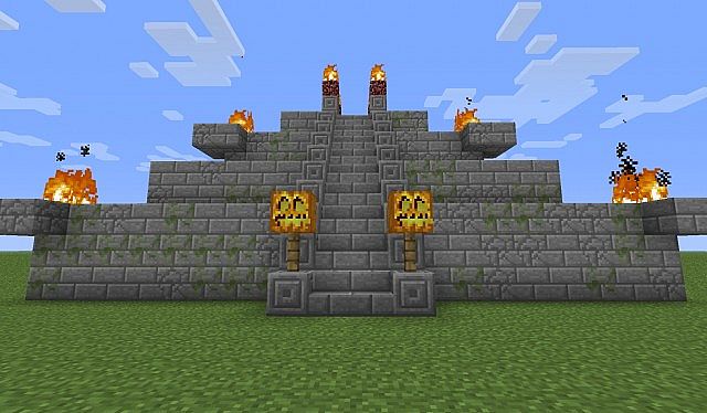 Mayan Temple Scheme Minecraft Map