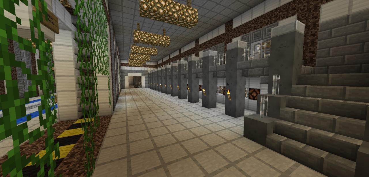 Prison Server Spawn Minecraft Map