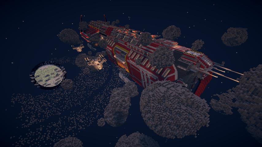 Phoenix Spaceship Minecraft Map