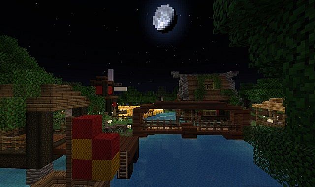 Riverside -A peaceful village Minecraft Map