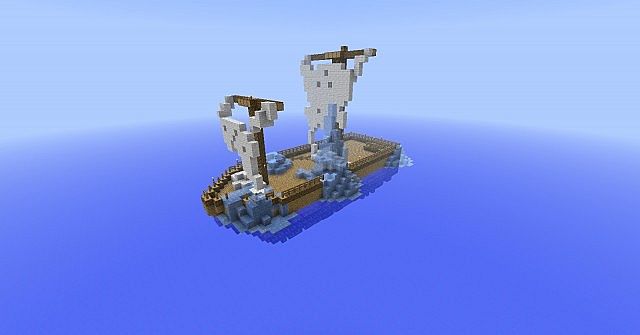 Ship Wrecked Survival Island Minecraft Map