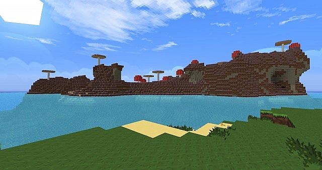 Mushroom Biome Minecraft Map