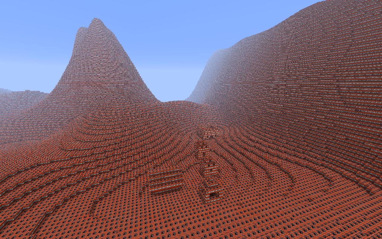 TNT World![Update1.2] (Now with villages and more mountains!) Minecraft Map