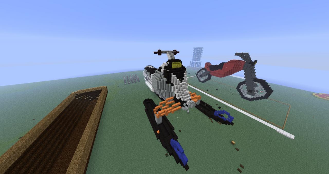 Snowmobile Minecraft Map