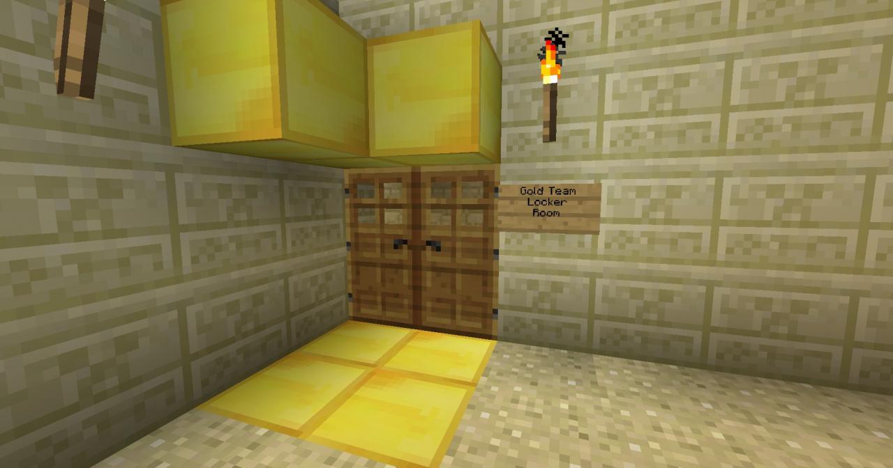 Small Sand Arena for PVP - and HUGE MINE! Minecraft Map