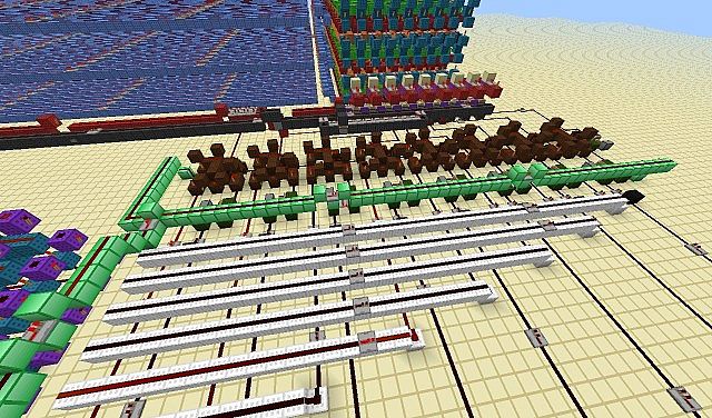 8-bit Calculator Minecraft Map