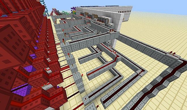 8-bit Calculator Minecraft Map