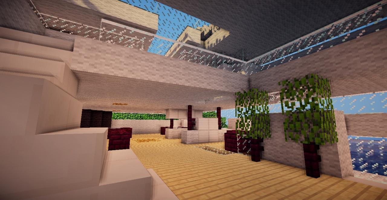 New modern house Minecraft Map