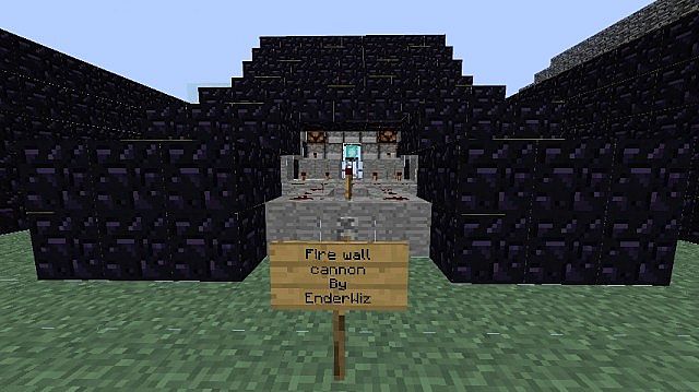 Redstone weapons Minecraft Map