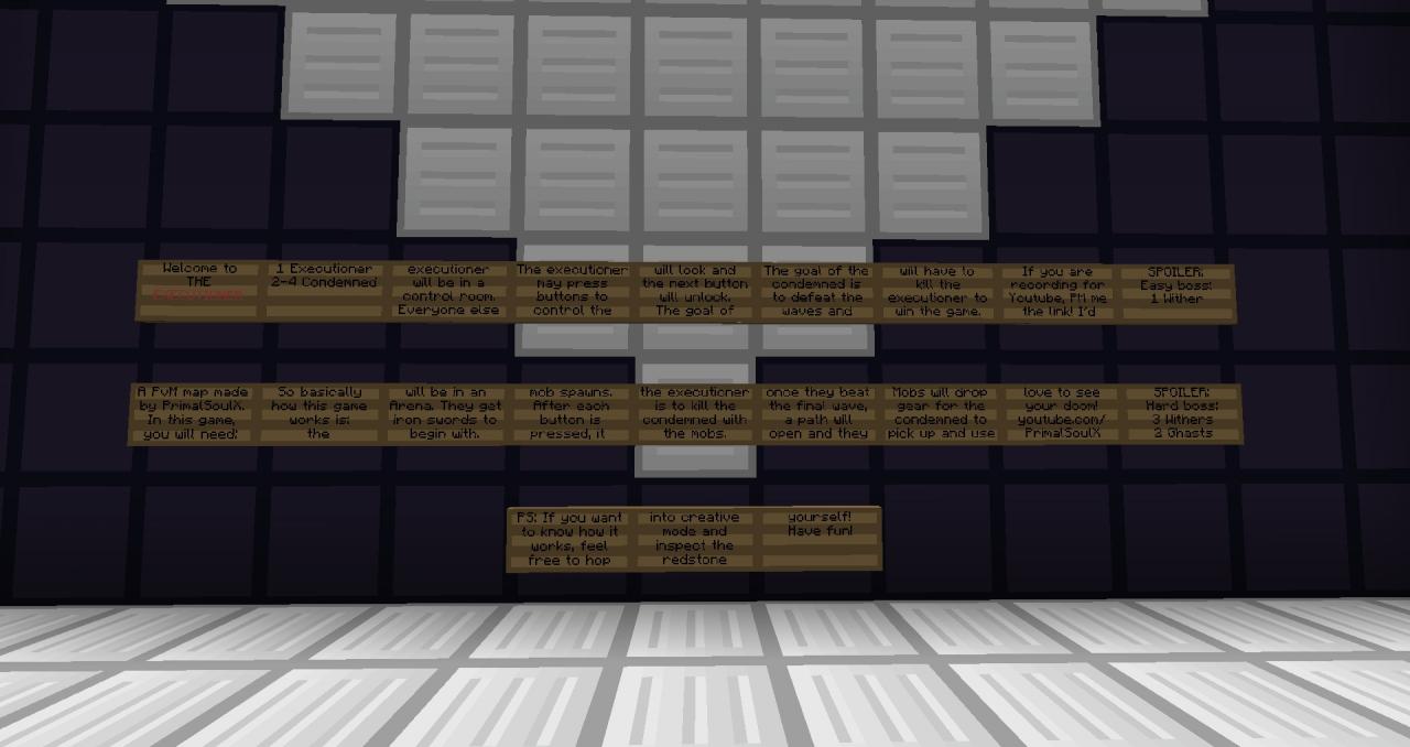 The Executioner Minecraft Map