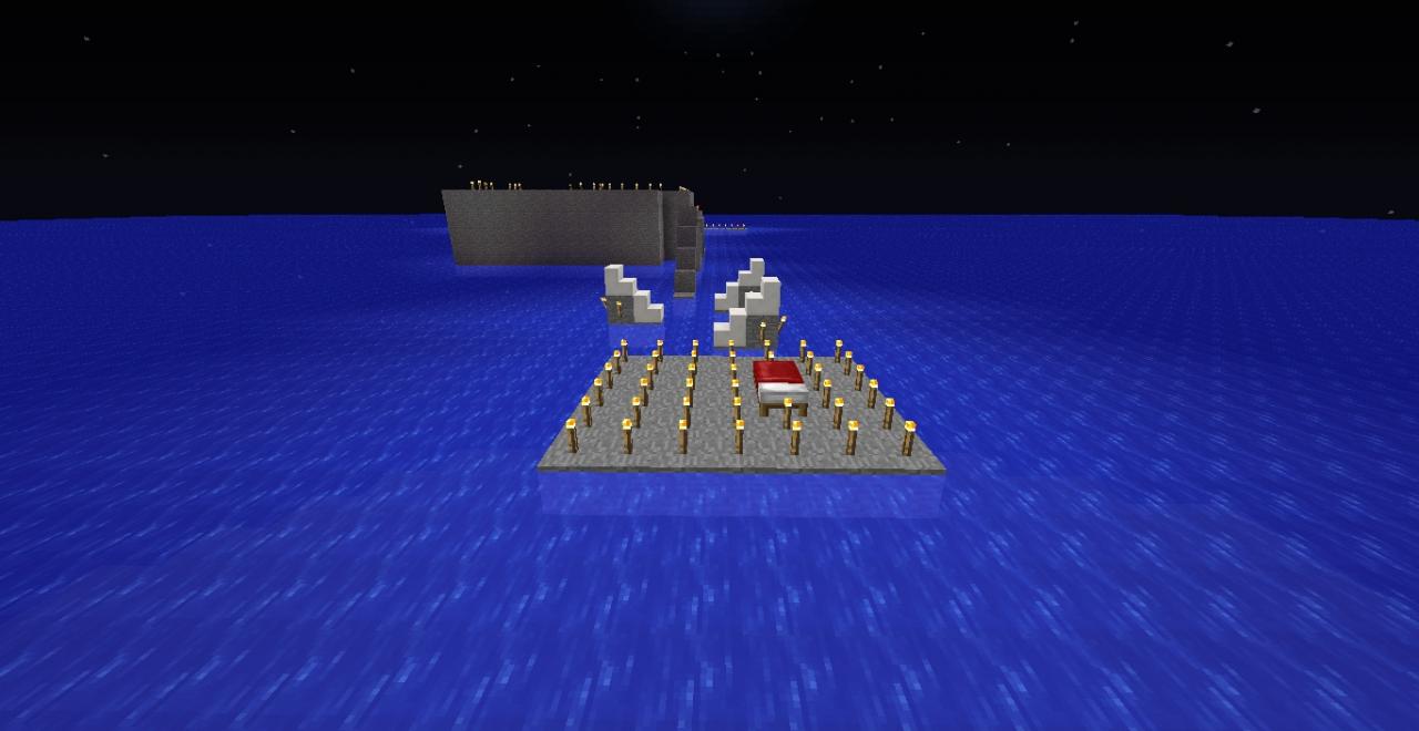 This is the start of my mc wipe out Minecraft Map