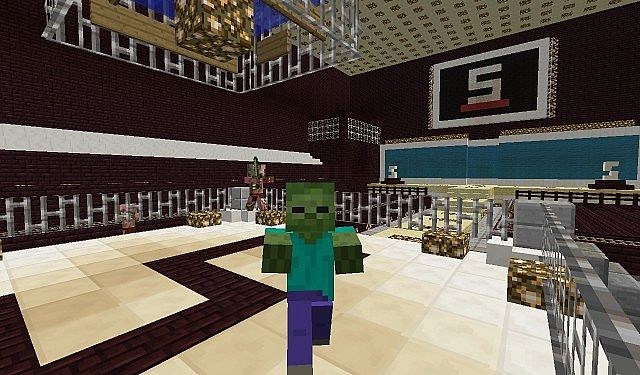 MCW-Working MineCraft Wrestling ring Minecraft Map