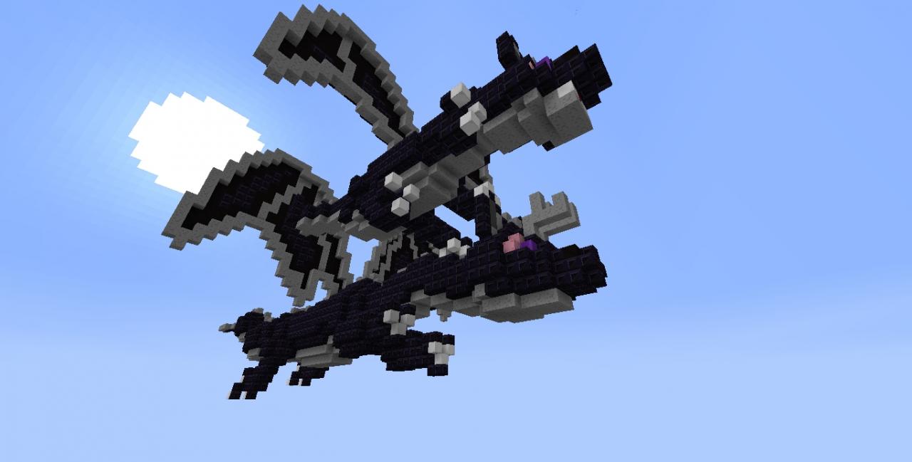 Baby Dragon and It's Mother Minecraft Map
