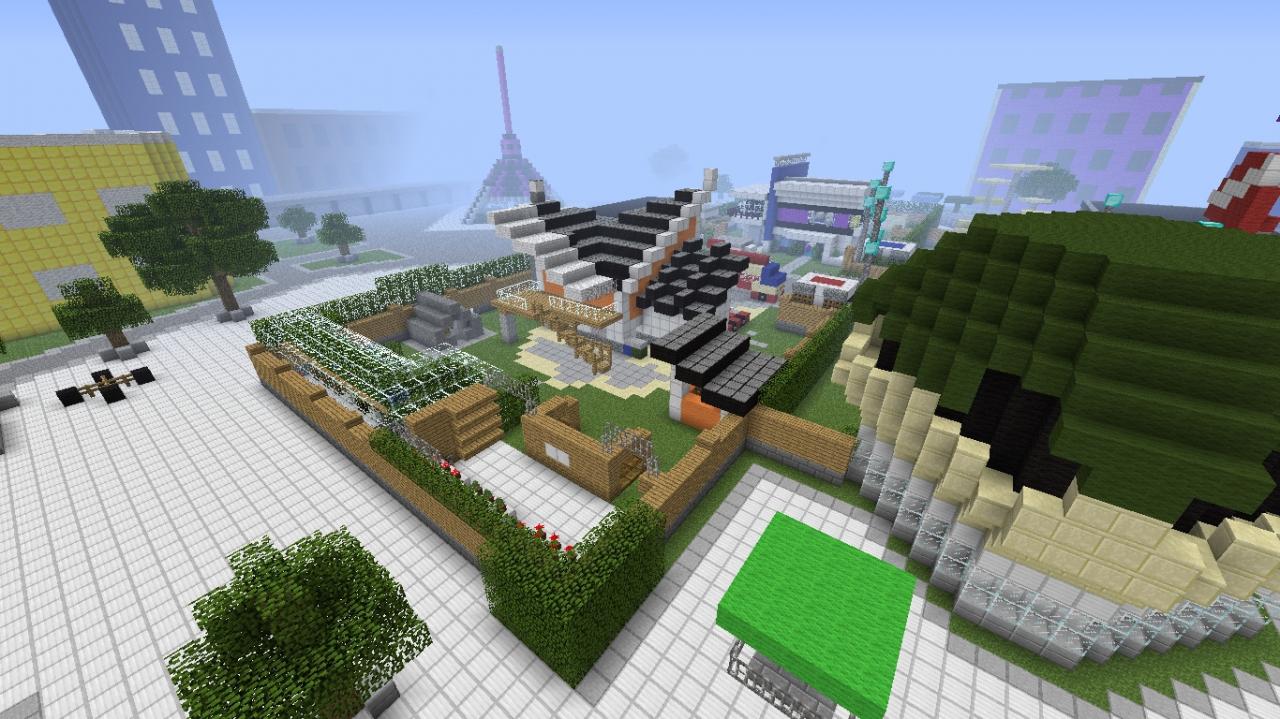 Minecraft Nuke Town 2025 Remake(Black Ops 2) Minecraft Map