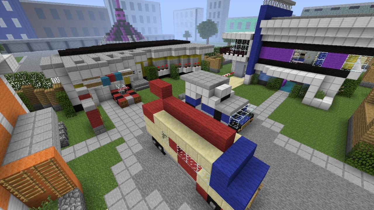 Minecraft Nuke Town 2025 Remake(Black Ops 2) Minecraft Map