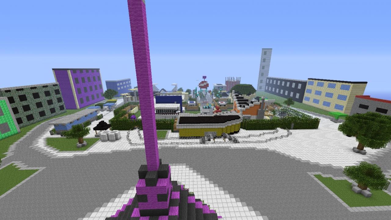 Minecraft Nuke Town 2025 Remake(Black Ops 2) Minecraft Map