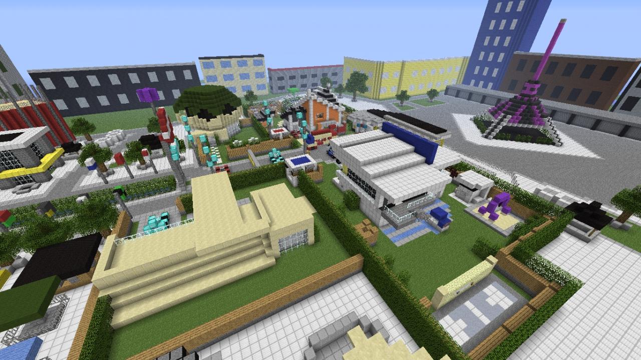Minecraft Nuke Town 2025 Remake(Black Ops 2) Minecraft Map