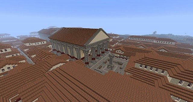 Roman Style City Minecraft Map