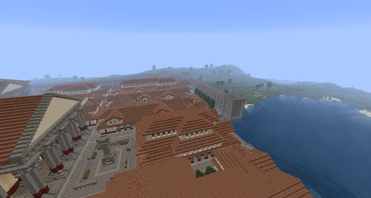 Roman Style City Minecraft Map