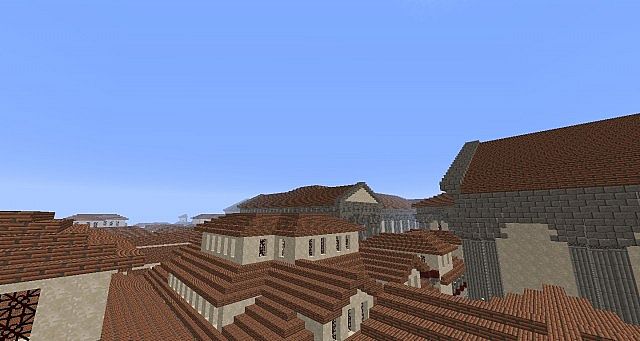 Roman Style City Minecraft Map