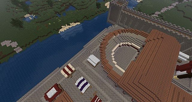 Roman Style City Minecraft Map