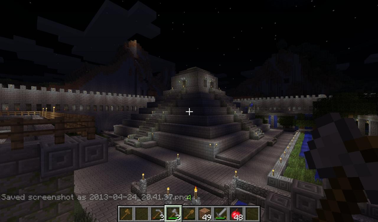 Maya Pyramid Minecraft Map