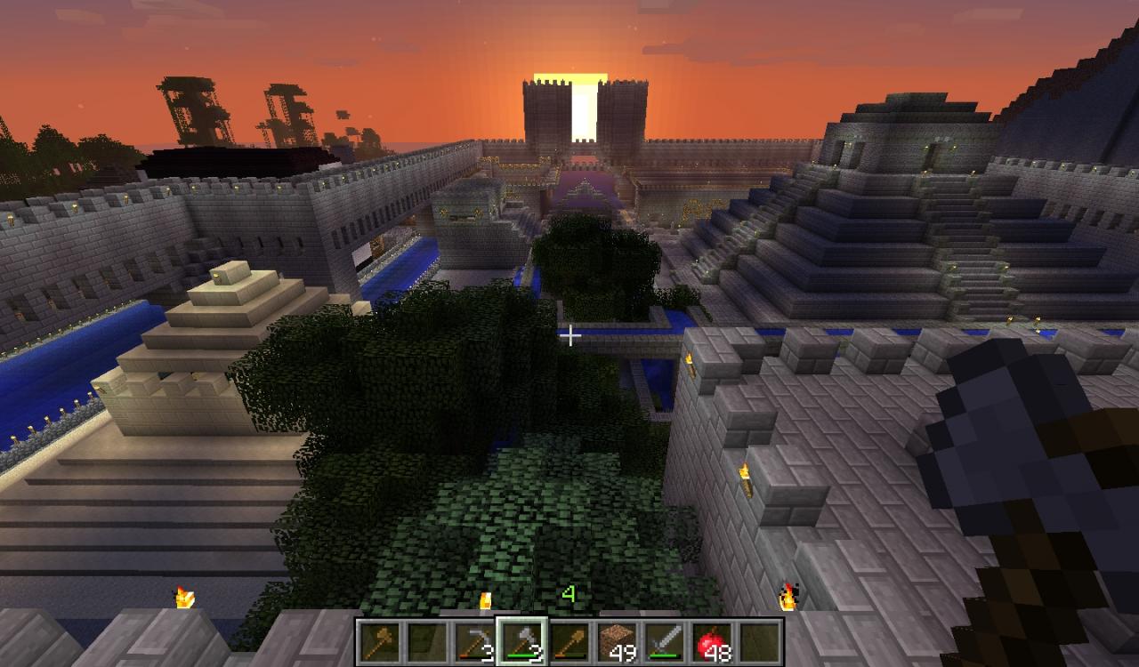 Maya Pyramid Minecraft Map