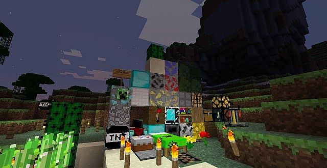 TNT craft. Minecraft Texture Pack