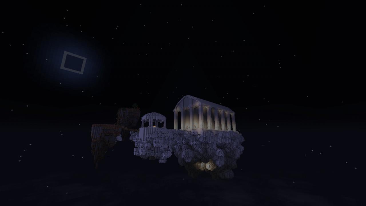 FLOATING TEMPLE! Minecraft Map