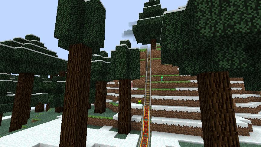 tekkit minecart map! (rail world!) Minecraft Map