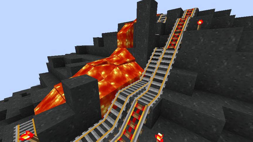 tekkit minecart map! (rail world!) Minecraft Map