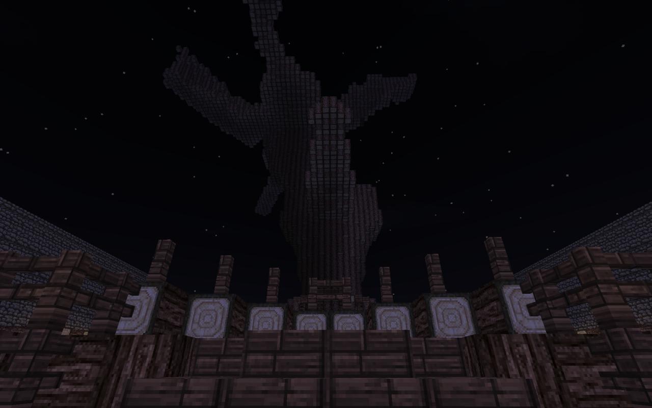 Medieval Garden, shrine thingy Minecraft Map